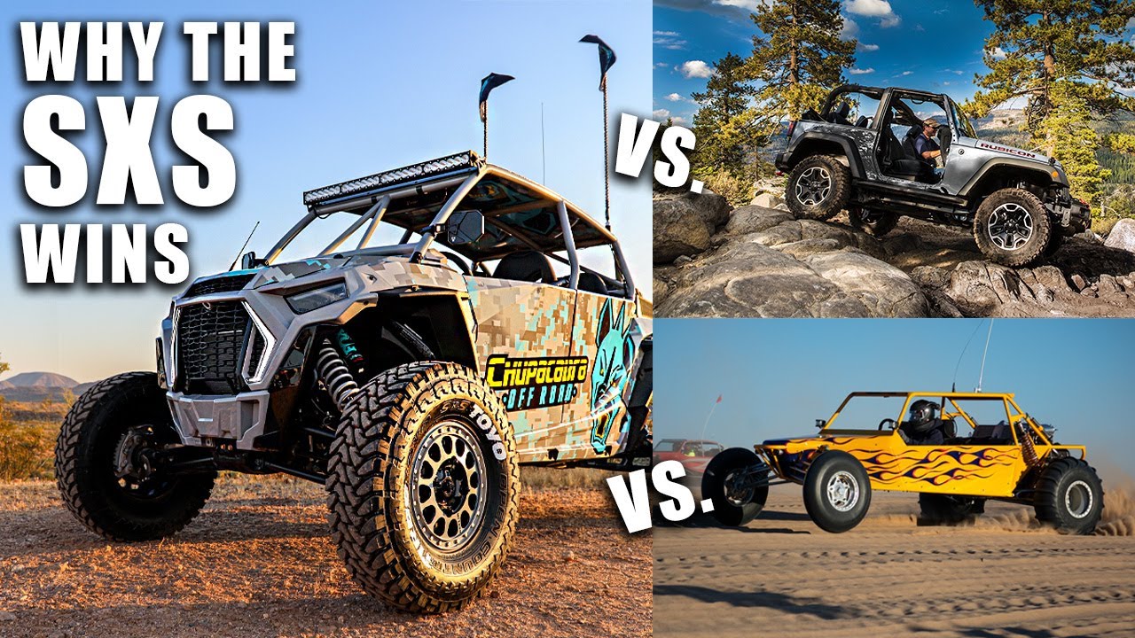 5 REASONS WHY SXS'S RULE OVER JEEPS, PRE-RUNNERS AND SAND CARS ...