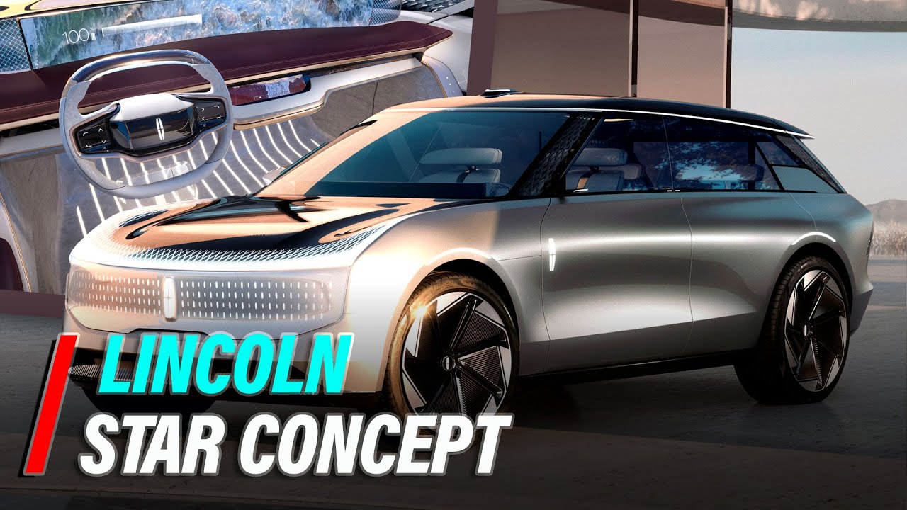 Lincoln Star Concept Is A Preview Of The Brand's Electric SUVs - YouTube