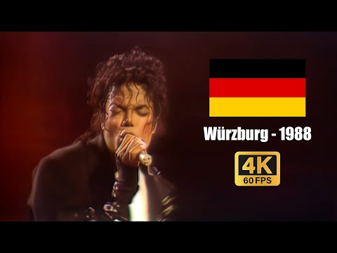Michael Jackson | Bad - Live in Würzburg August 21st, 1988 (4K60FPS)