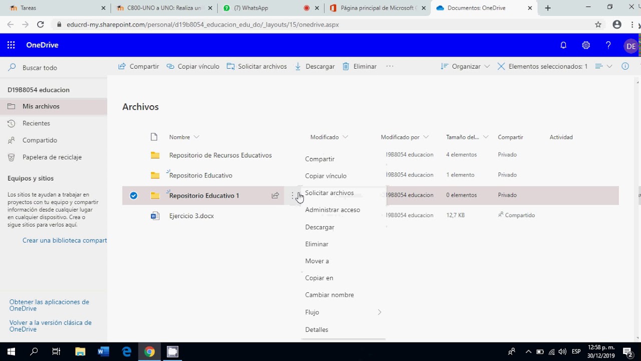 Repositorio - Programa Uno a Uno - YouTube