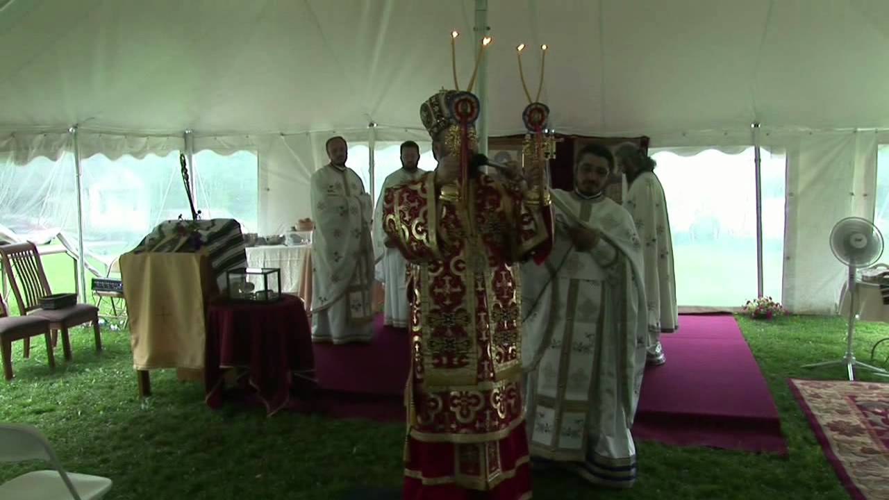 Slujba de Hram la Manastirea Acoperamantul Maicii Domnului oficiata de ...