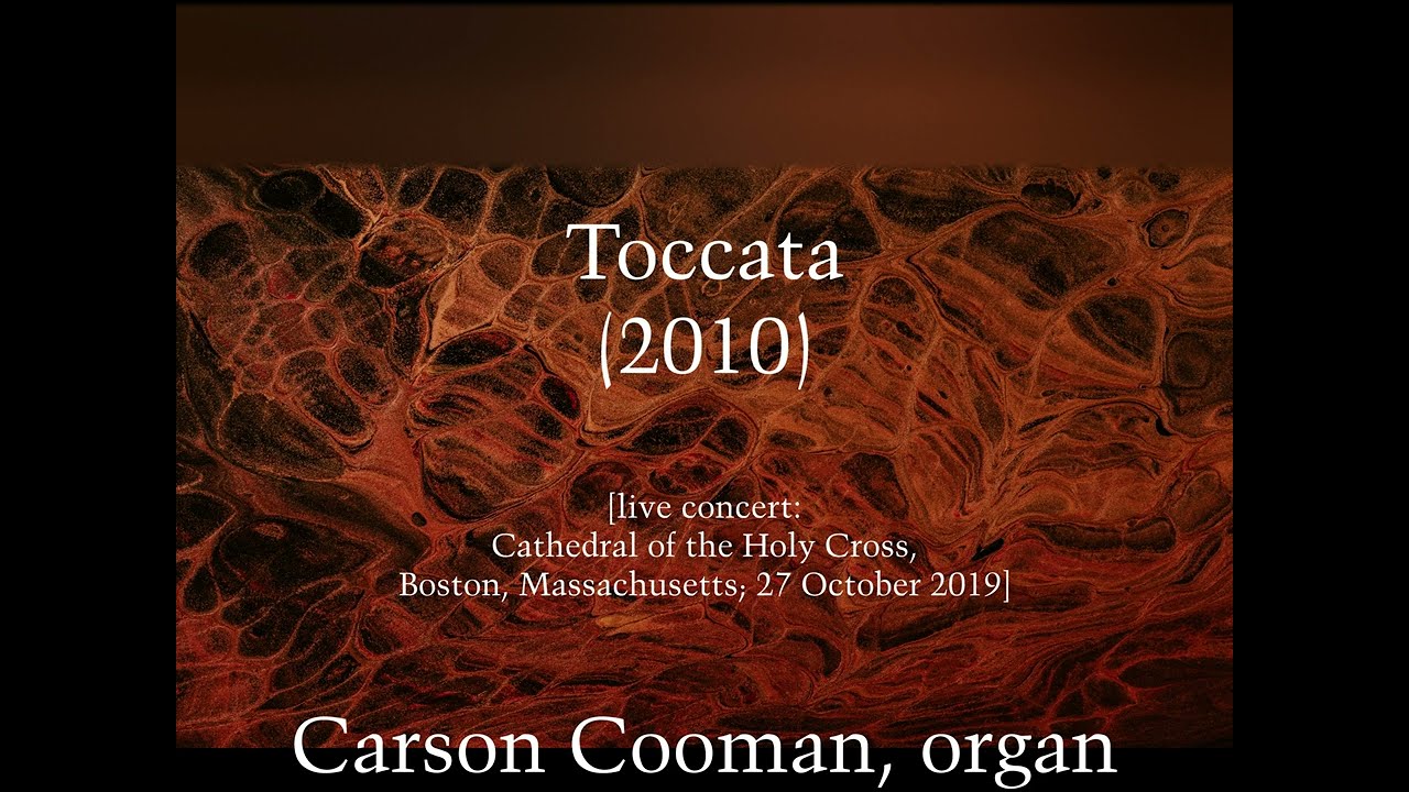 Kris Rizzotto — Toccata (2010) for organ - YouTube