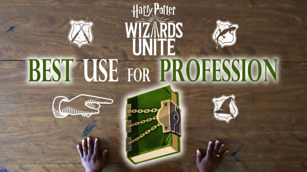 Best use of RESTRICTED BOOKS for your Profession in WIZARDS UNITE - YouTube