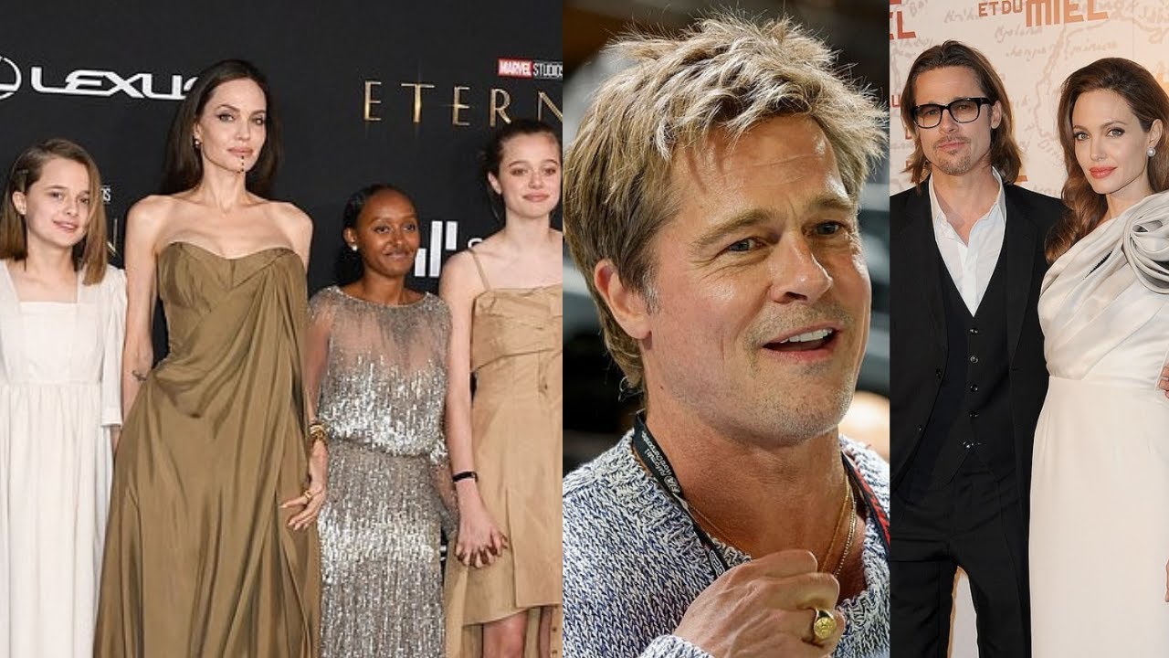 Bling Alert: Brad Pitt, 59, Reveals Gold Bauble, Possible Promise Ring ...