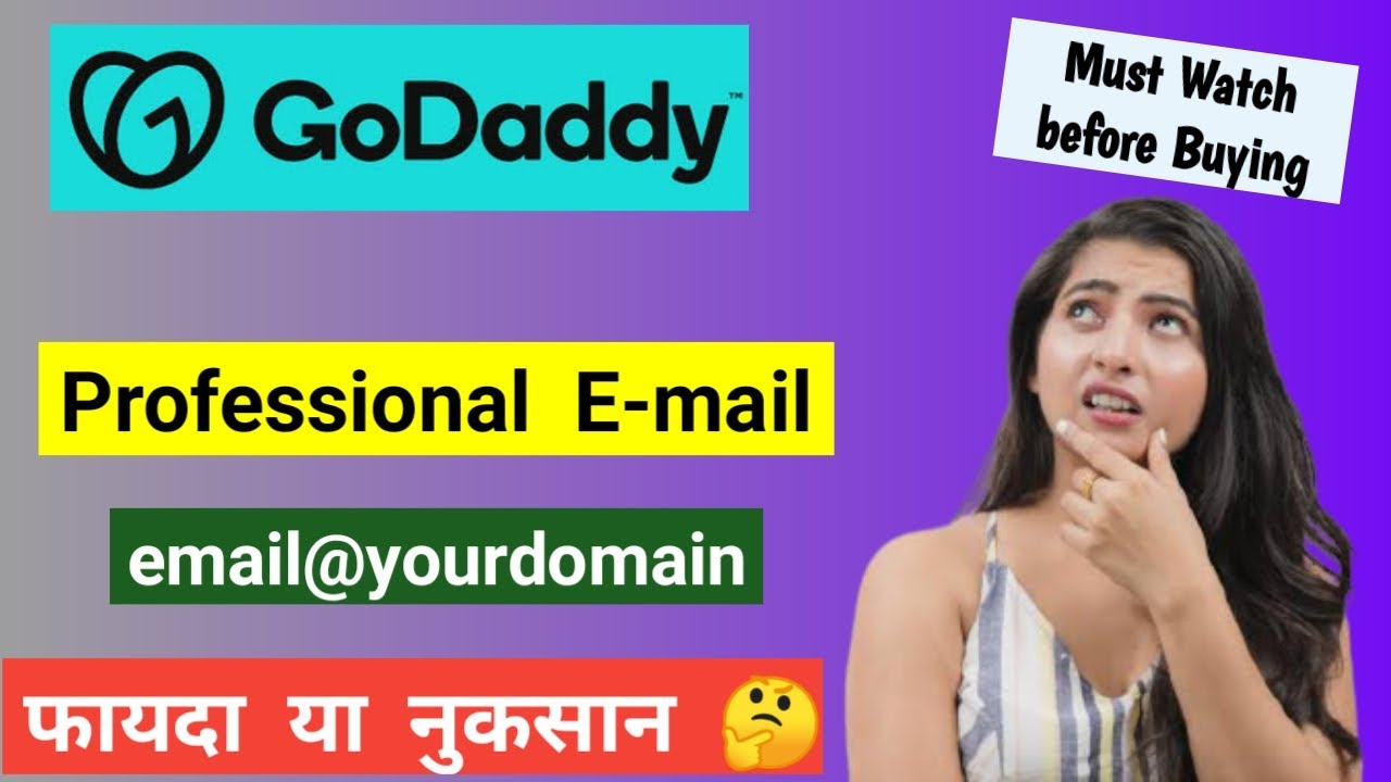GoDaddy Professional email - YouTube