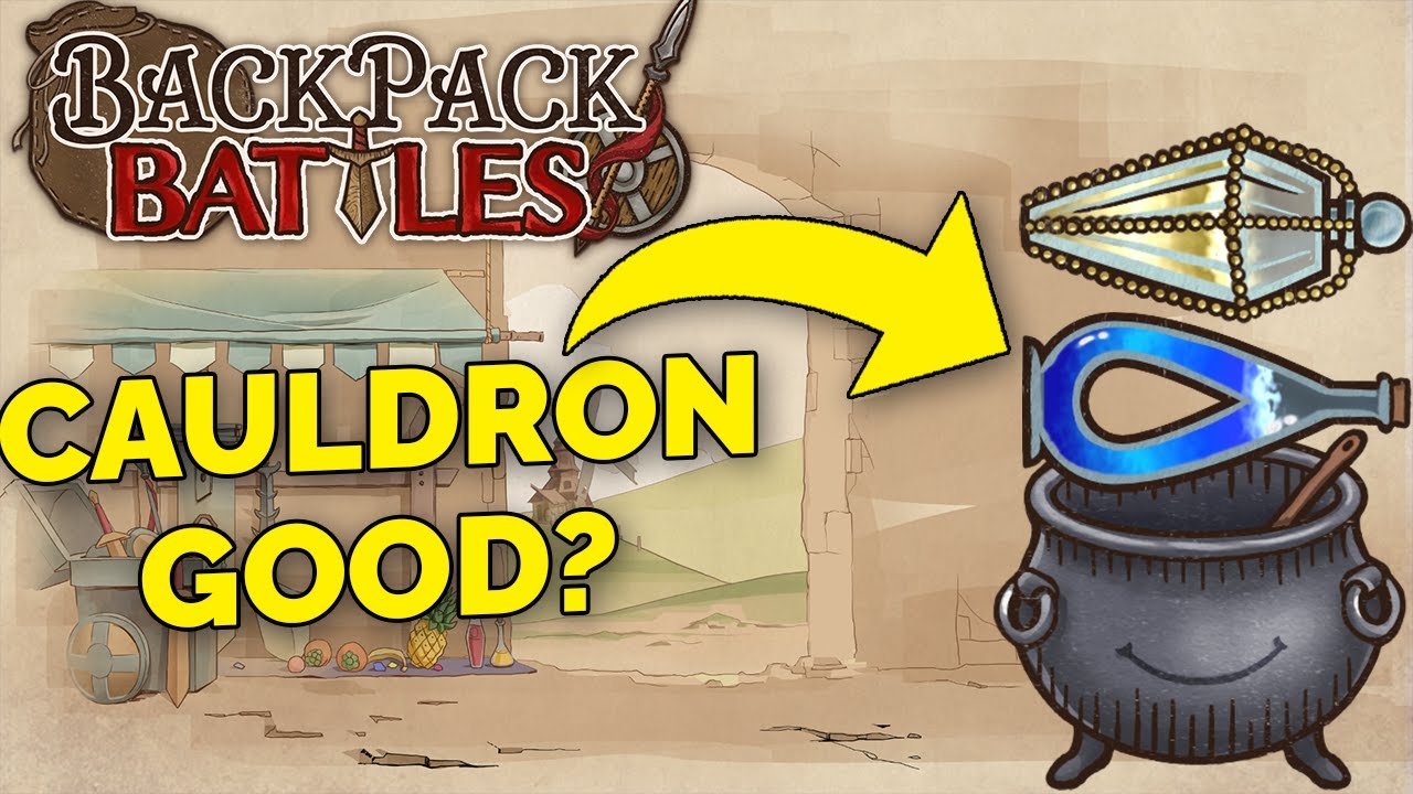 CAULDRON Actually Good Now??? [Backpack Battles] - YouTube
