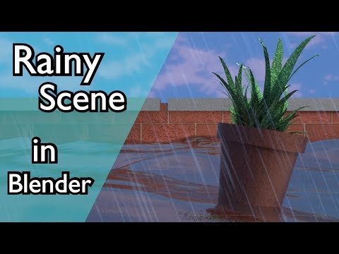 How to add Rain to ANY Scene in Blender (Easy) - YouTube