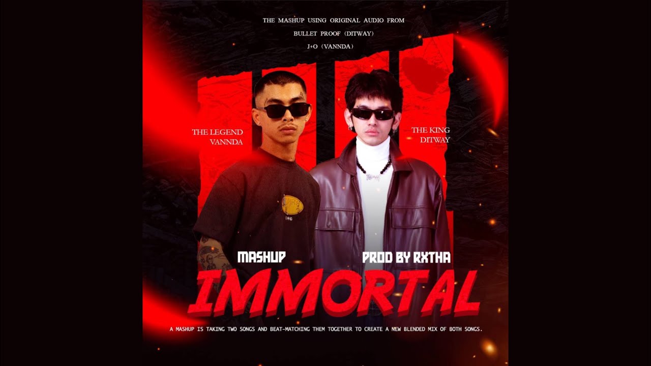 VANNDA - IMMORTAL Feat. DITWAY - (Prod. by RXTHA) LYRIC (MUSIC VIDEO) - YouTube