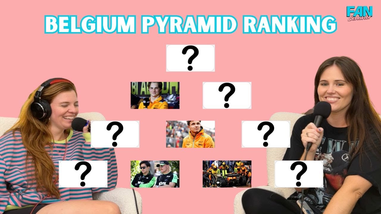 2024 Belgian GP Pyramid Ranking - YouTube