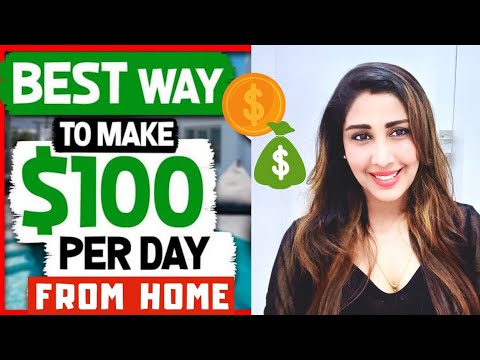 $100+ Per Day | How to Make Extra Money From Home Online For Beginners ...