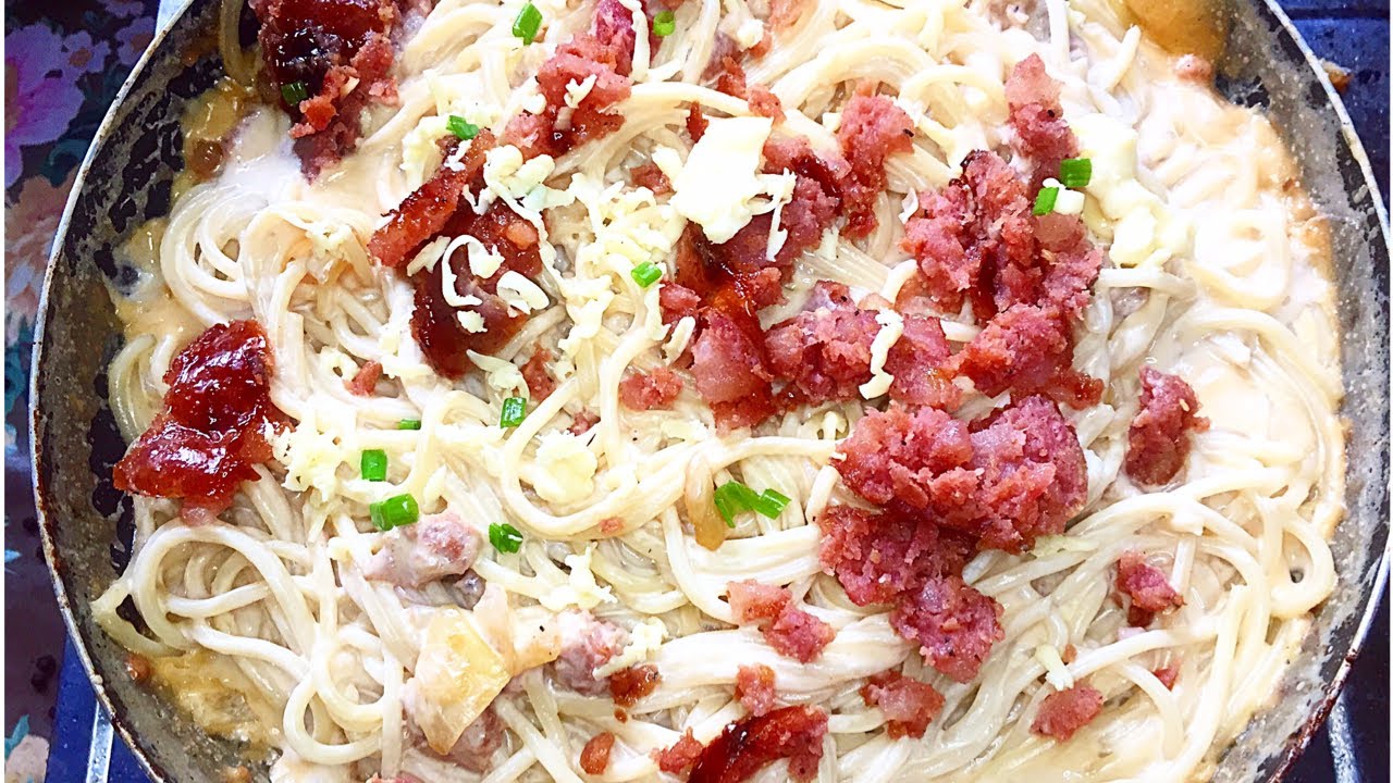 HOW TO MAKE THE SAUCE THICK AND CREAMY FOR LONGGANISA PASTA | I WILL ...