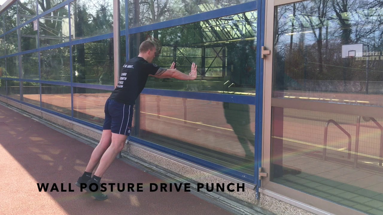 Wall Posture Drive Punch - Upside Strength Exercise Library - YouTube