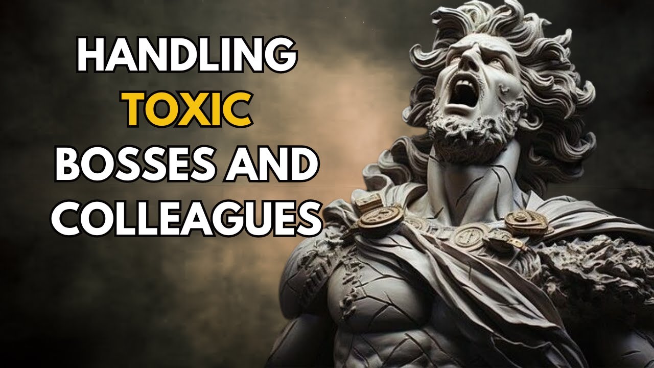 Handling Toxic Bosses and Colleagues Effective Tactics for Career ...