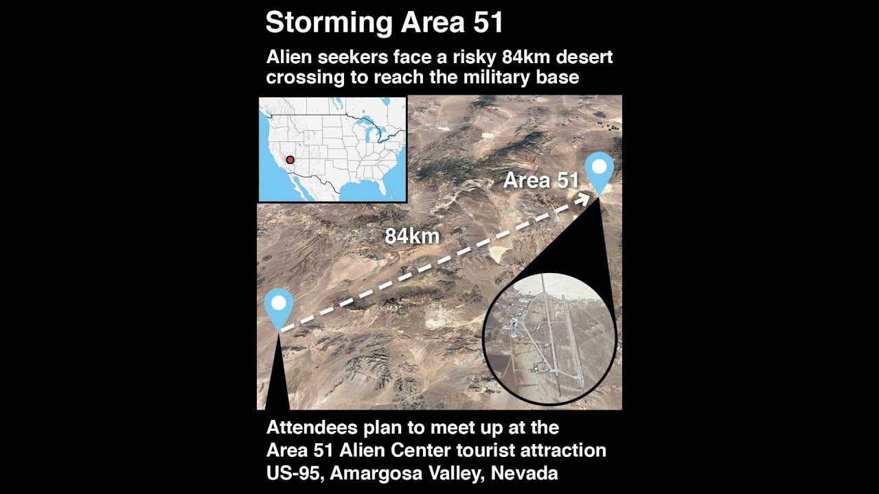 AREA 51 RAID HAS BEGUN - YouTube