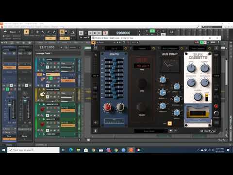 Ik Multimedia MIxBox vst plugin on Bass Guitar - YouTube