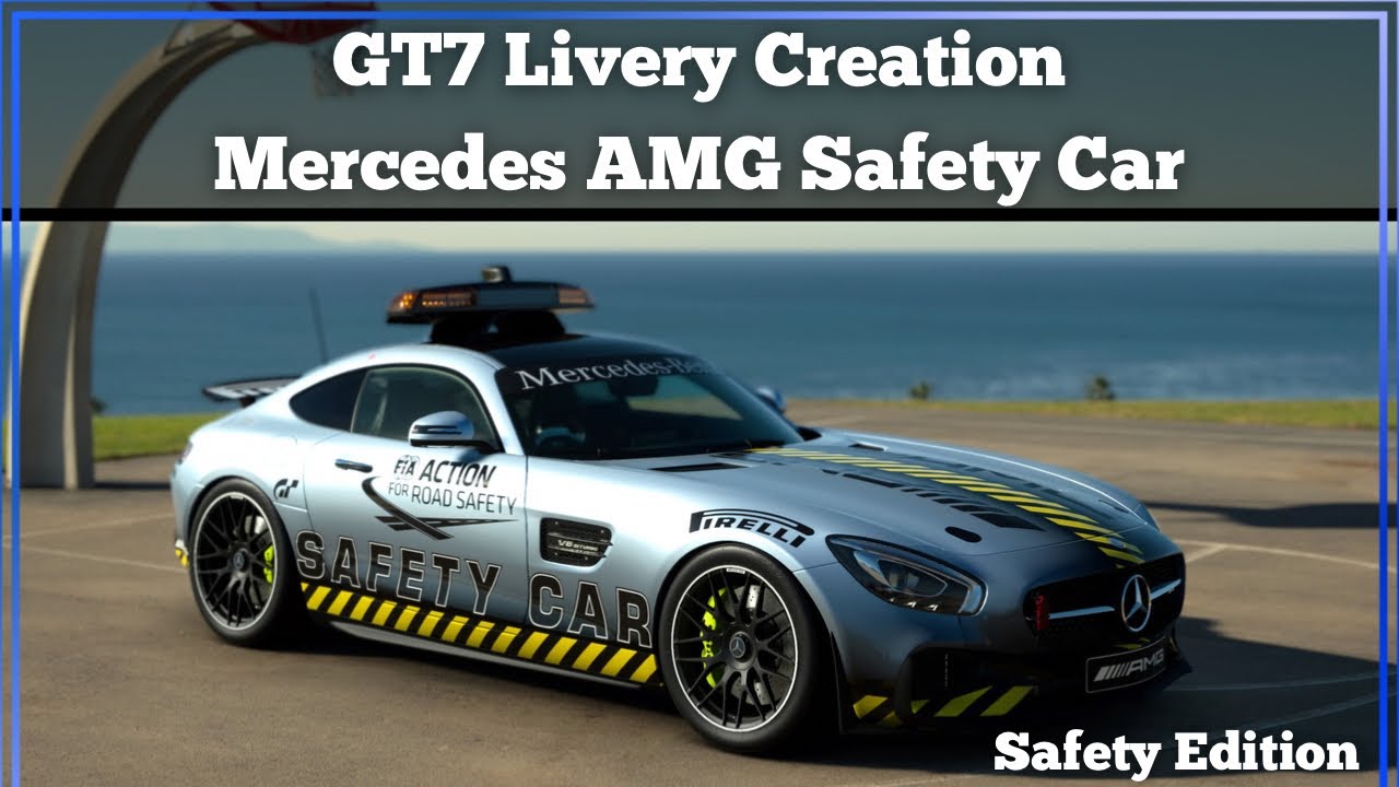 GT7 Livery Creation | Mercedes AMG Safety Car - YouTube