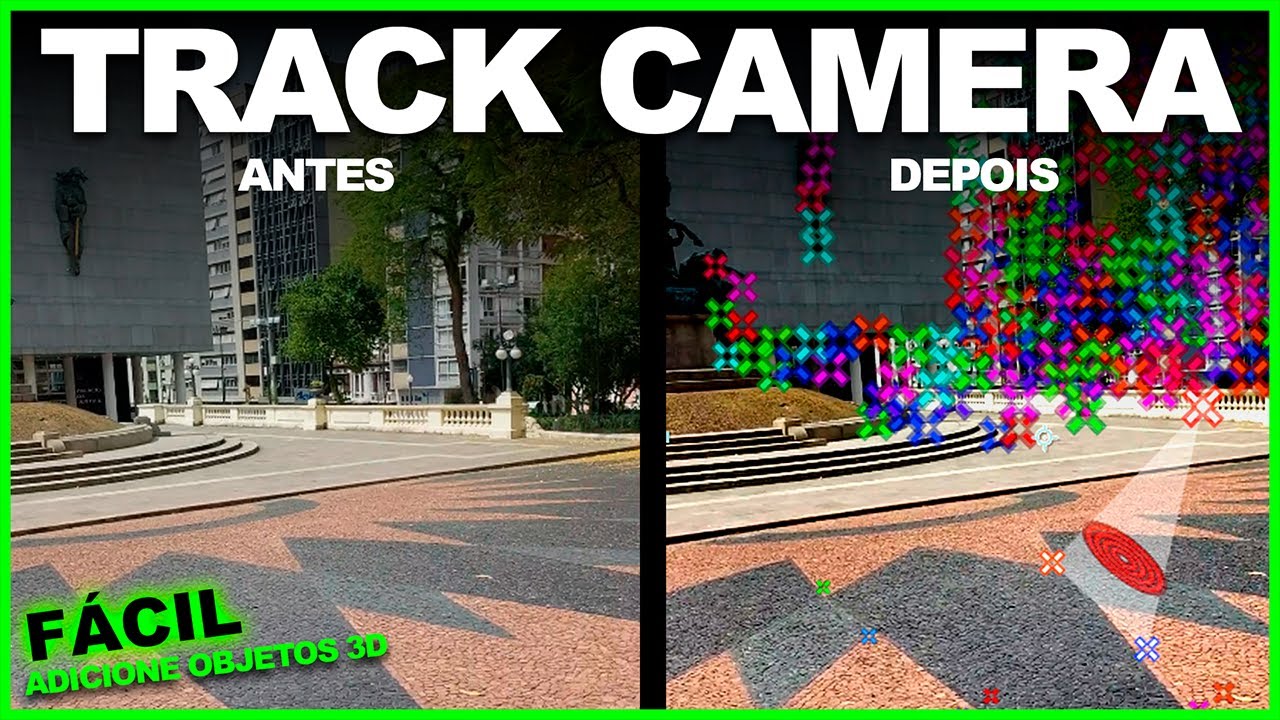 TRACK CAMERA Como Controlar camera no After Effects - Aula Tutorial - André Hernandes - YouTube