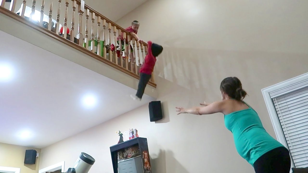 HE FELL OFF!! - YouTube