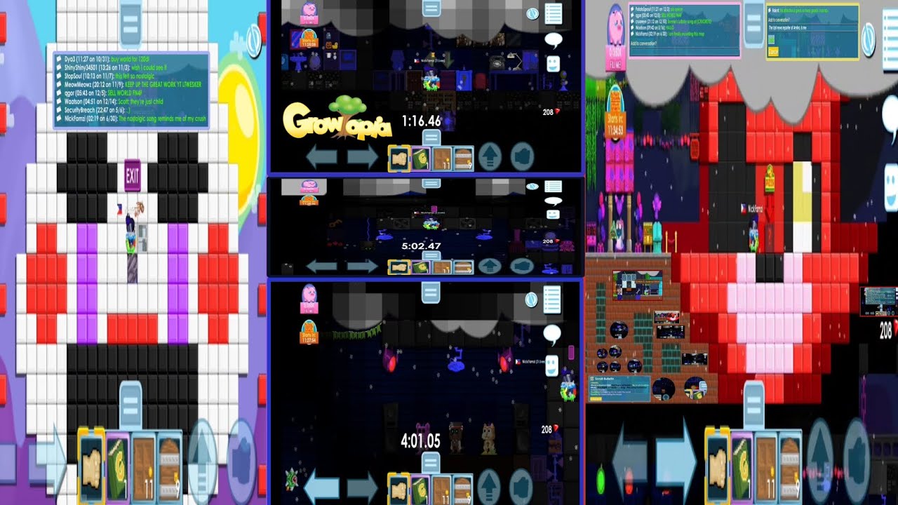 Playing The FNAF Maps in Growtopia! - YouTube