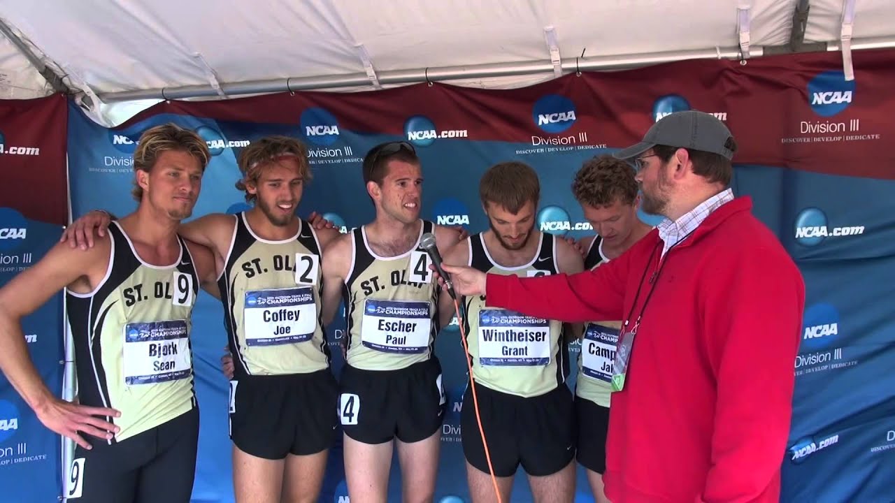 2015 DIII NCAA Men's 1500 Champion Paul Escher from St. Olaf. - YouTube