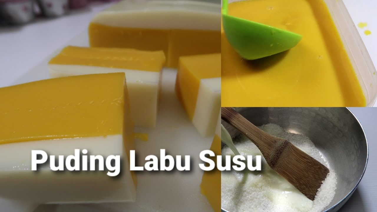 Puding Labu Kuning Susu - YouTube