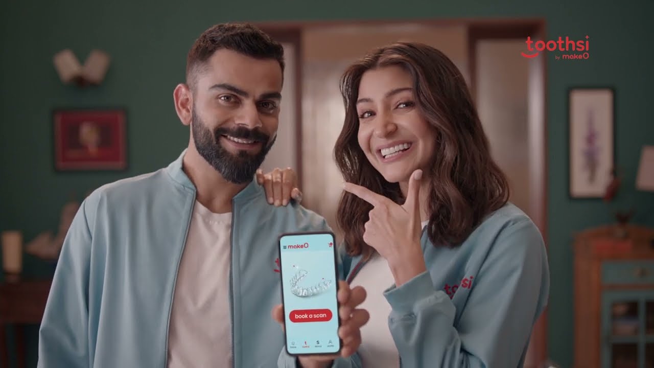 Toothsi AD | Virat Kohli & Anushka Sharma | #easypeasytoothsi - YouTube