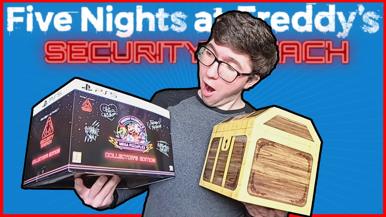 INCROYABLE UNBOXING - Édition Collector de FNAF Security Breach et ...
