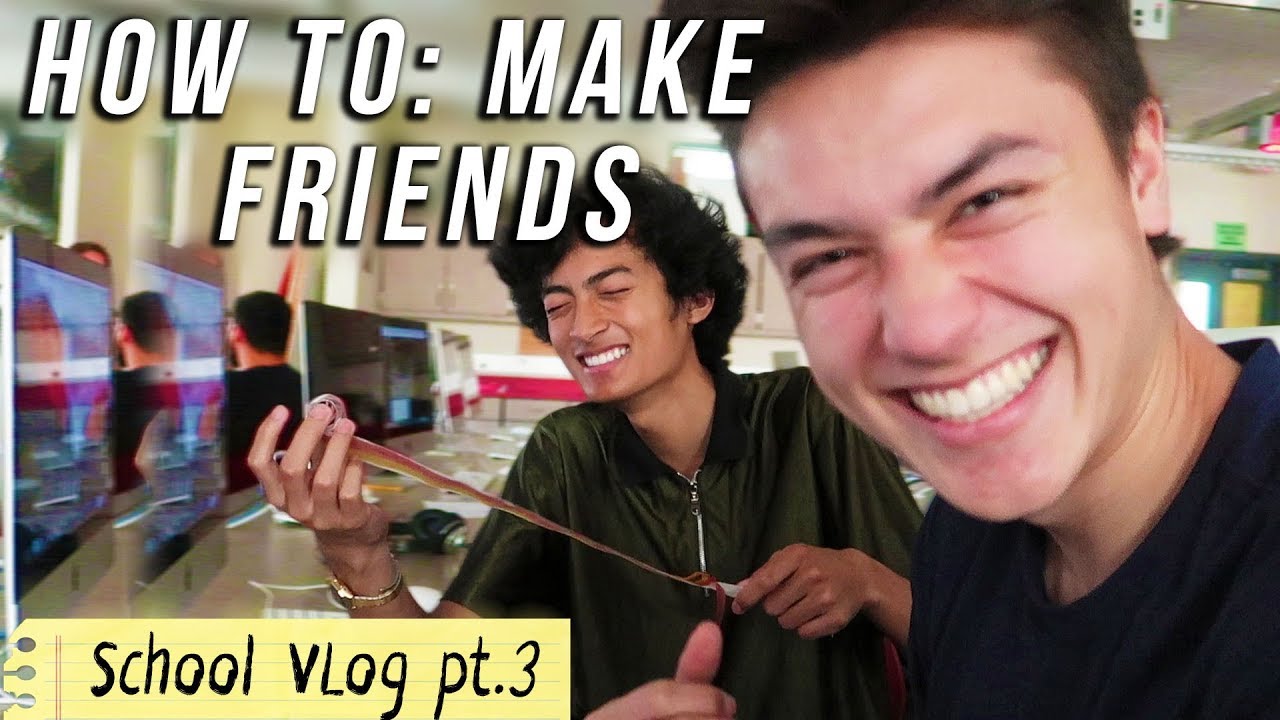 How To Make Friends In High School EASIEST WAY Vlog Pt 3 YouTube how-to-make-friends-in-high-school-easiest-way-vlog-pt-3-youtube