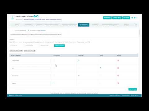 Digital Project Submission Tool Demo