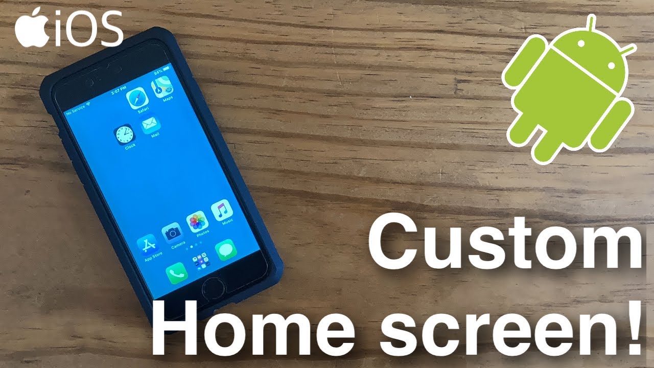 How To Customizes Your iPhone to look like Android! — No jailbreak ...