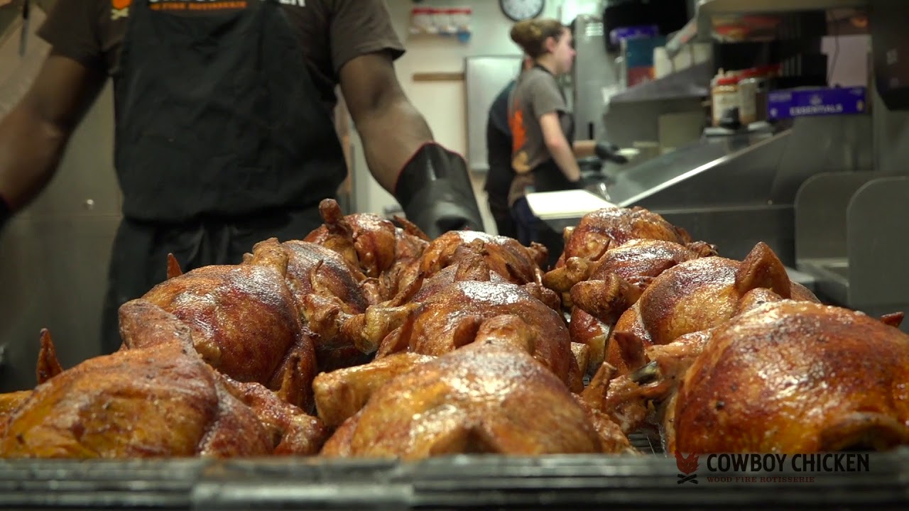 Cowboy Chicken - Sherman, TX - YouTube
