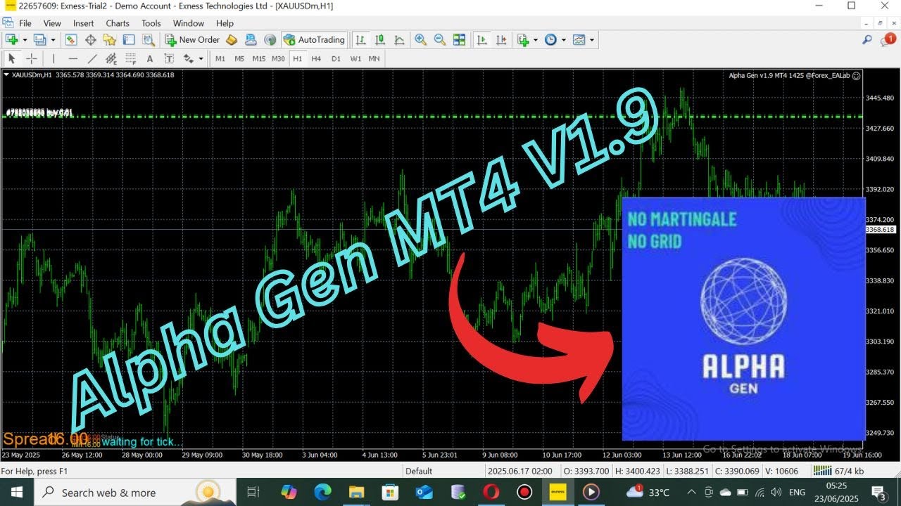 Alpha Gen MT4 V1.9 | Forex Expert Advisor | Automated Trading Robot ...