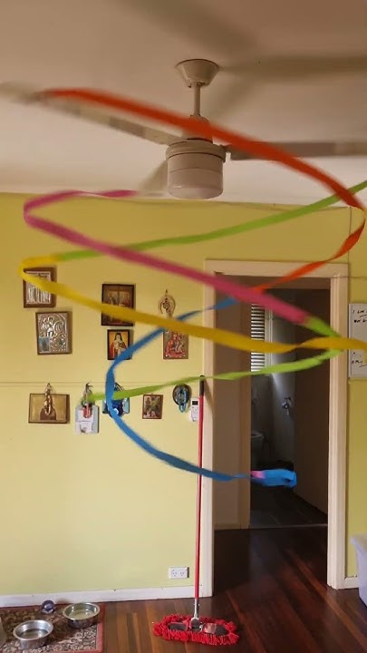 Fan ribbon experiment - YouTube