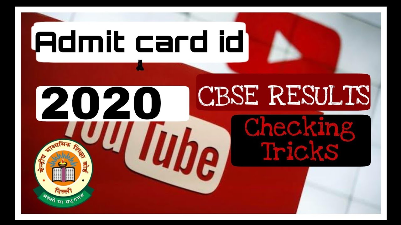 🔥🔥 Cbse admit card id 2020 ||CBSE||ADMIT CARD ID || FINDING TRICKS # ...