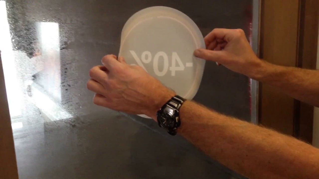 How to apply window stickers? | Hoe raamstickers kleven? - YouTube