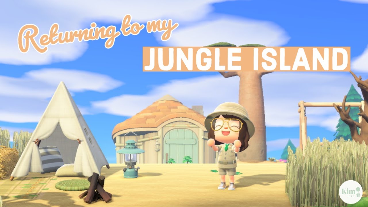 Finally returning to my jungle island! Part 2 | ACNH - YouTube