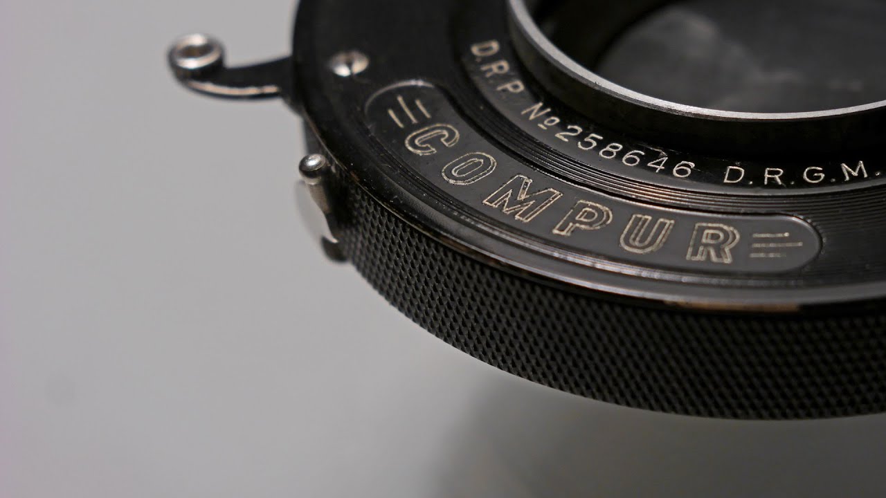 Compur Dial Set Shutter 1920s - YouTube
