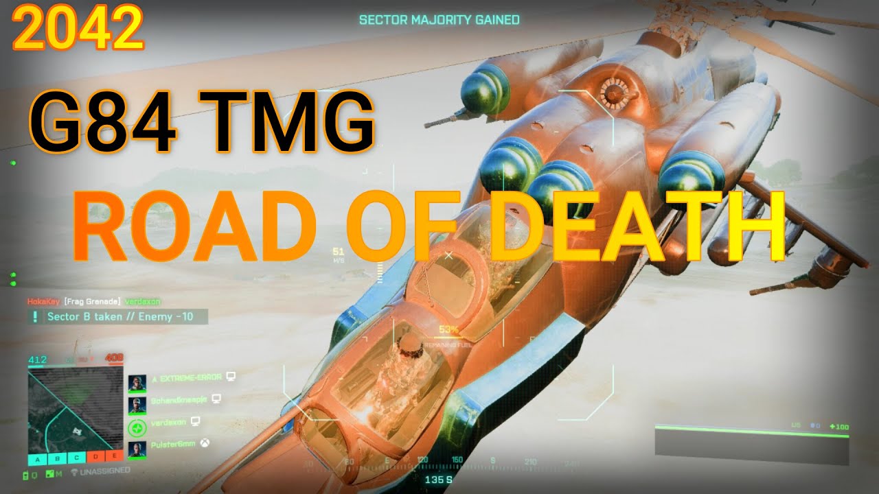 BATTLEFIELD 2042 G-84 TGM ROAD OF DEATH - YouTube