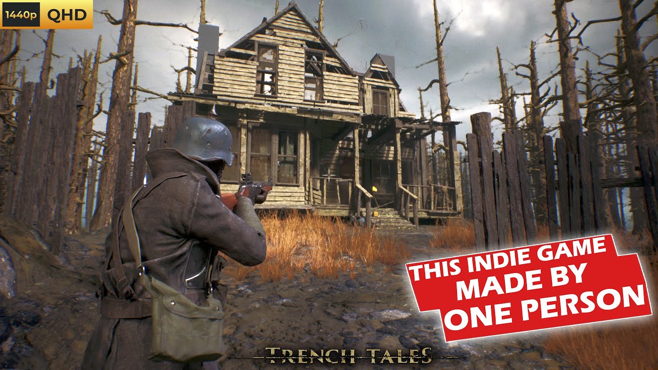 This Indie WW1 Shooter made by Solo Dev and It's Awesome - Trench Tales ...