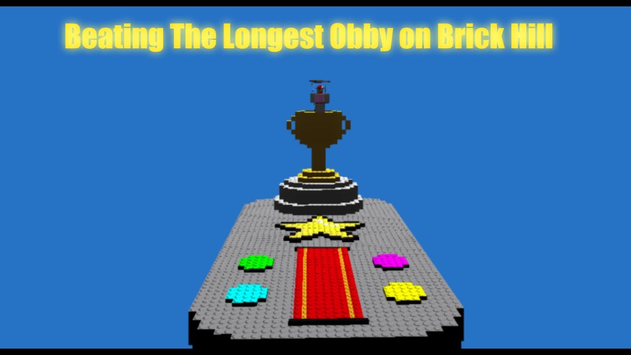 Brickhill (Beating The Longest Obby on Brick Hill) #1 - YouTube
