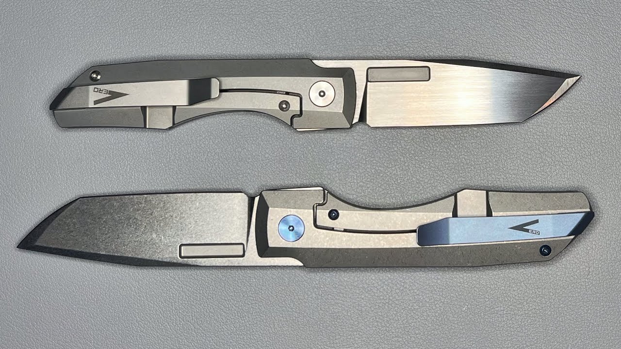 Vero Engineering Impulse + Mini Impulse - Knife Overview - YouTube