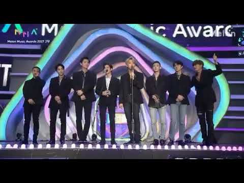 MMA Melon Music Awards 2017 Baekhyun's Speech (엑소)