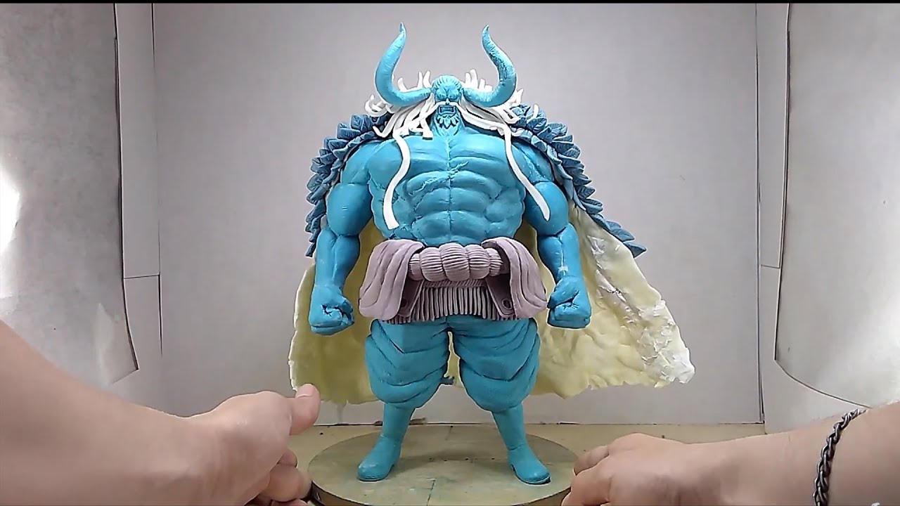 Escultura de KAIDO - One Piece - Plastilina epóxica - PREVIO. Kaido ...