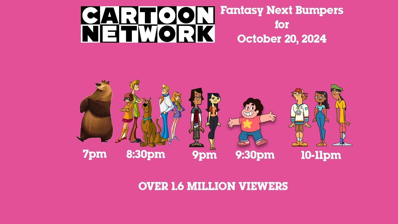 Cartoon Network Fantasy Next Bumpers for October 20, 2024 - YouTube