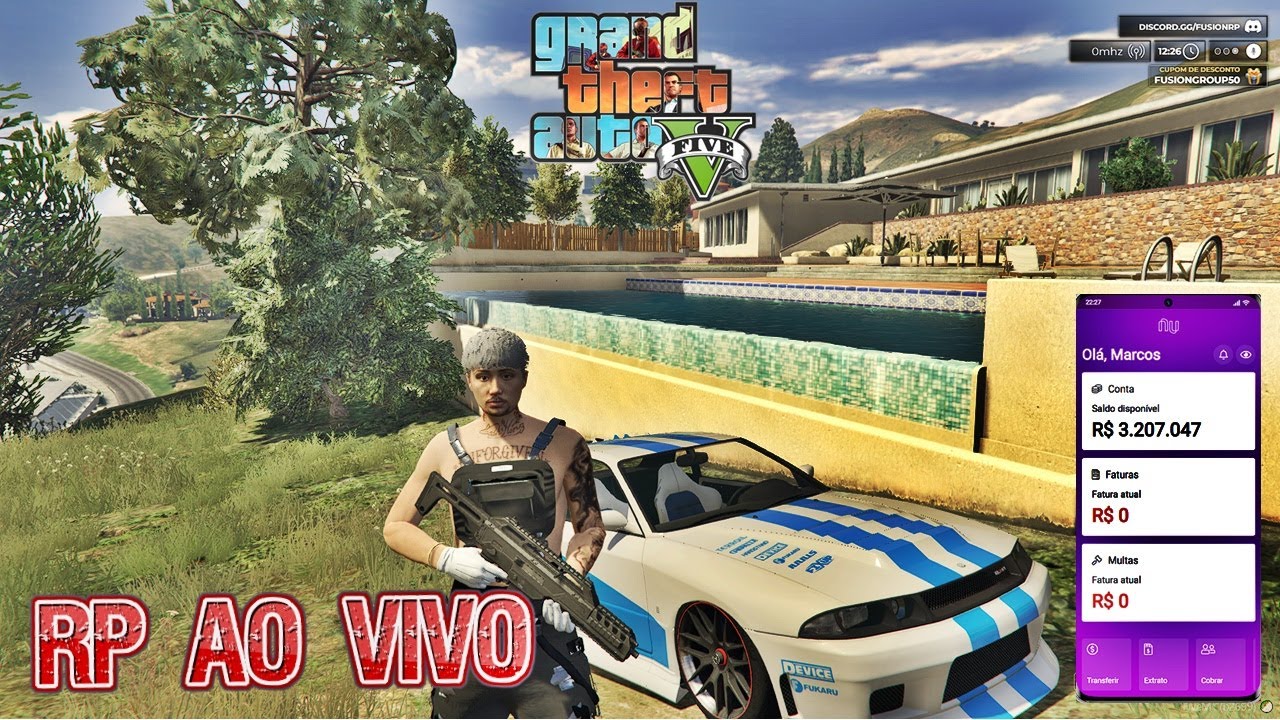 🔥 GTA RP AO VIVO 🔥 HOJE NOS FICA RICO 🔥 ROLEPLAY🔥 #5K 🙏🏻 - YouTube