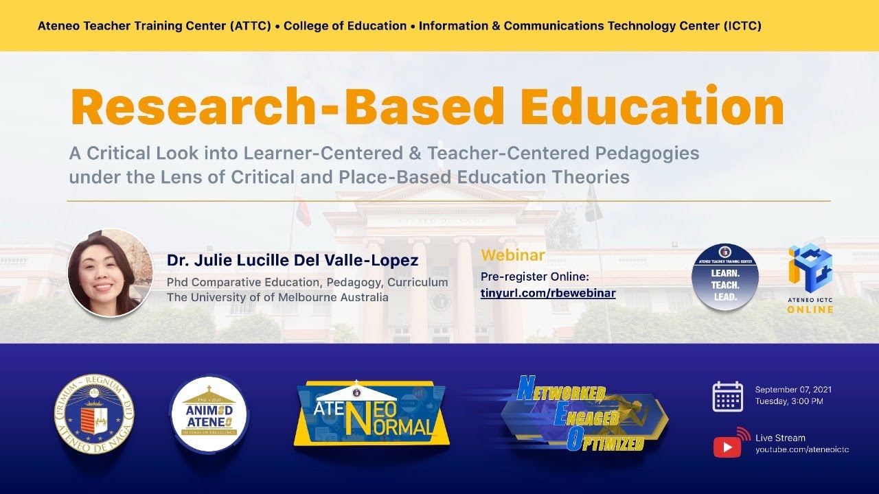 Research Based Education - Webinar - YouTube