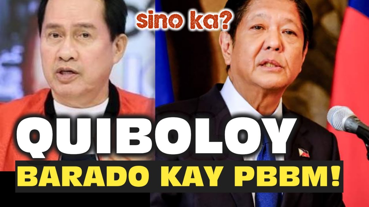 QUIBOLOY, BARADO KAY PBBM! SINO KA BA PARA MAG-DEMAND? - YouTube