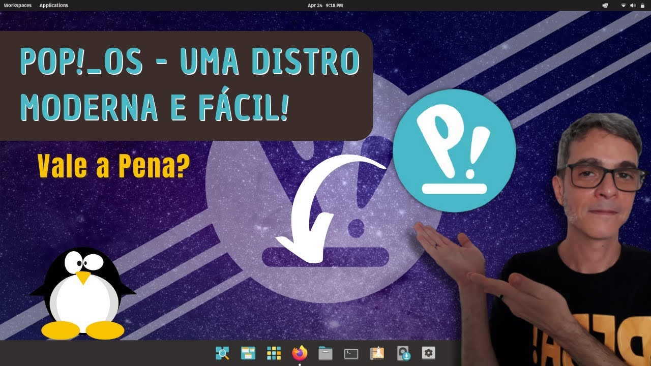 Pop!_OS - Uma DISTRO LINUX Moderna e Fácil! Será que vale a pena? - YouTube
