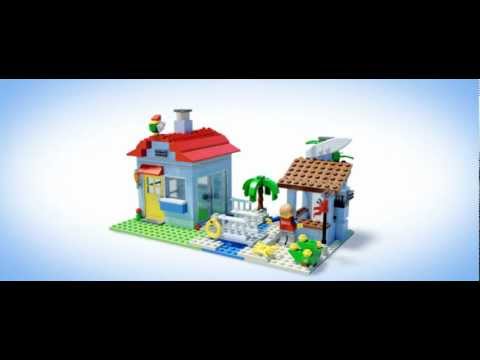 LEGO 7346 CREATOR Seaside House 3in1 Beach Hut Vacation Holiday ...