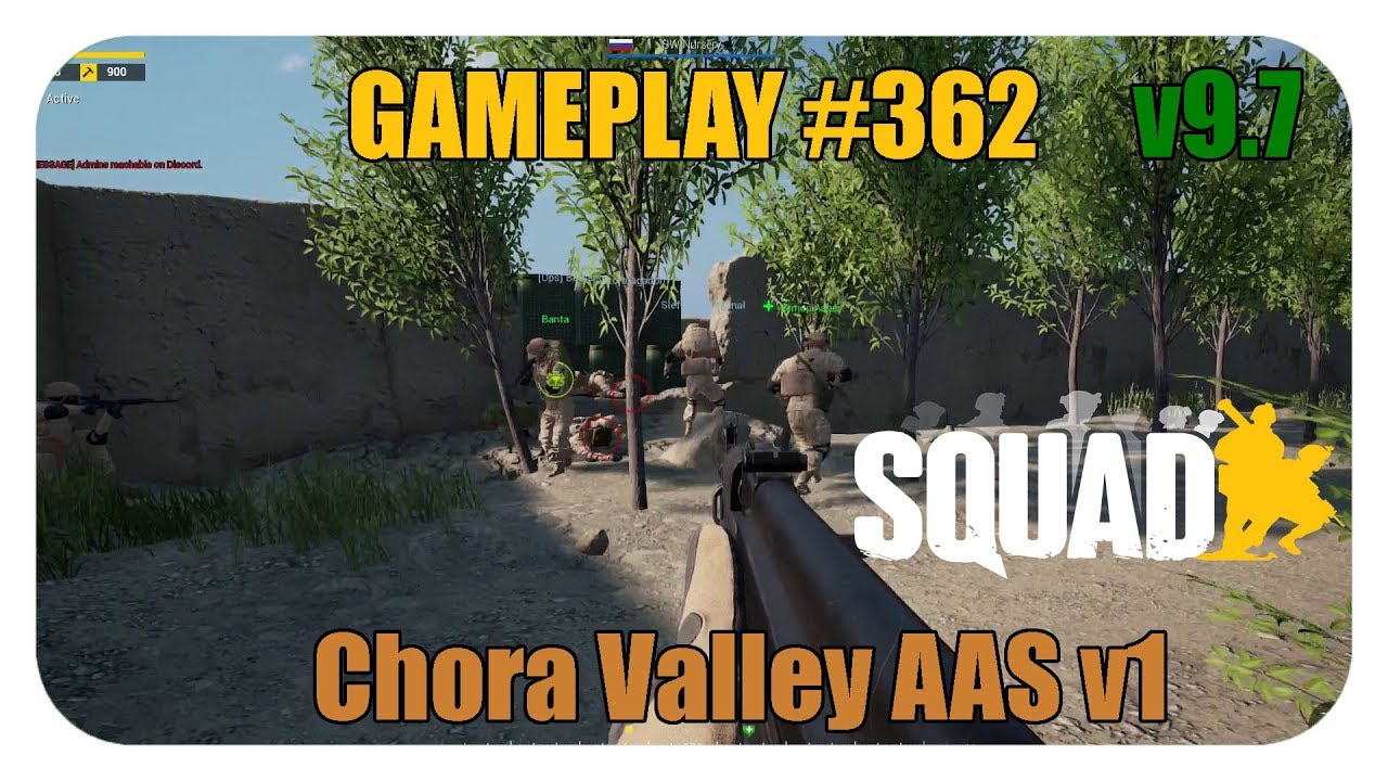 Squad Gameplay #362 - Chora Valley AAS v1 - YouTube